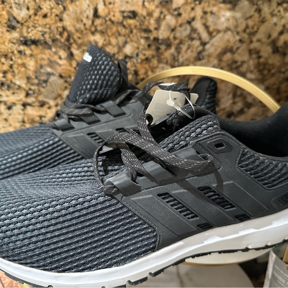 adidas | Shoes | Adidas Textured Black Sneakers | Poshmark